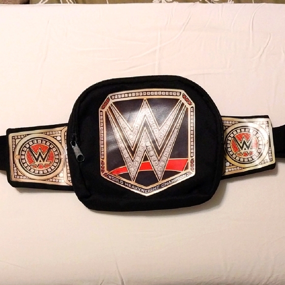 WWE | Accessories | Wwe Fanny Pack Championship Belt Bag Adjustable 223 ...